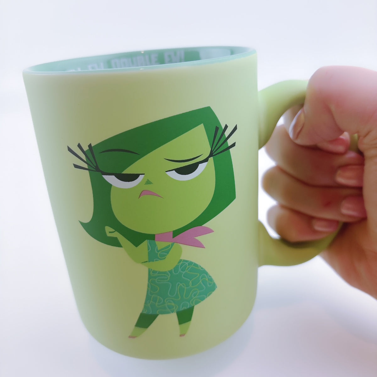 Zrike Disney® Disgust Double Ew Ceramic Soft Touch Mugs 18 oz. – Pit-a ...