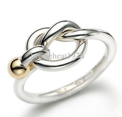 Sterling Silver Knotted Ring – Pit-a-Pats.com