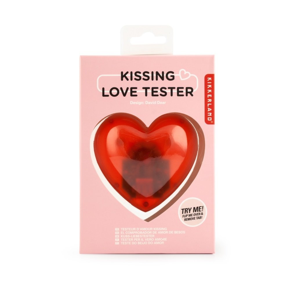Kikkerland Design Kissing Love Tester – Pit-a-Pats.com