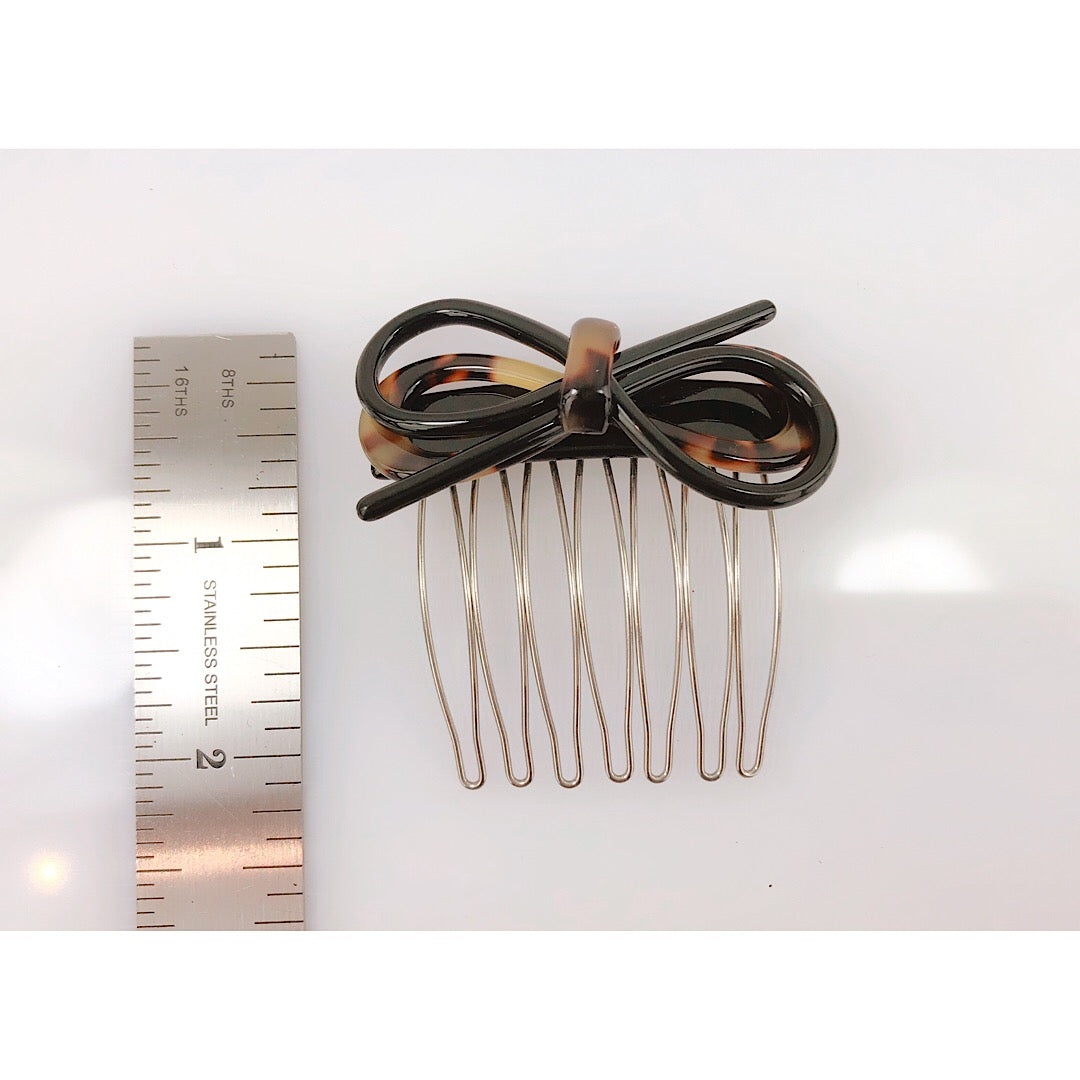 Made in France beautiful Glossy Bow Hair Pin – Pit-a-Pats.com