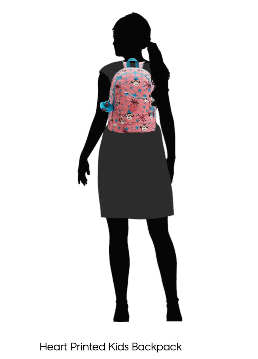 Kipling Heart Printed Kids Backpack - Toddler Girl – Pit-a-Pats.com