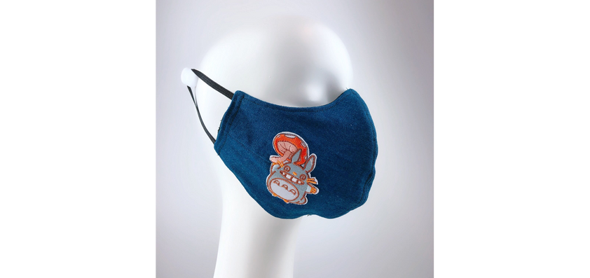 Mask 4 Medicine Totoro Heavy Denim Mask – Pit-a-Pats.com