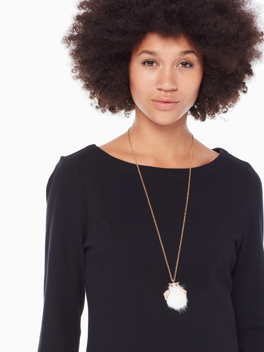 kate spade new york - star bright owl pendant – Pit-a-Pats.com