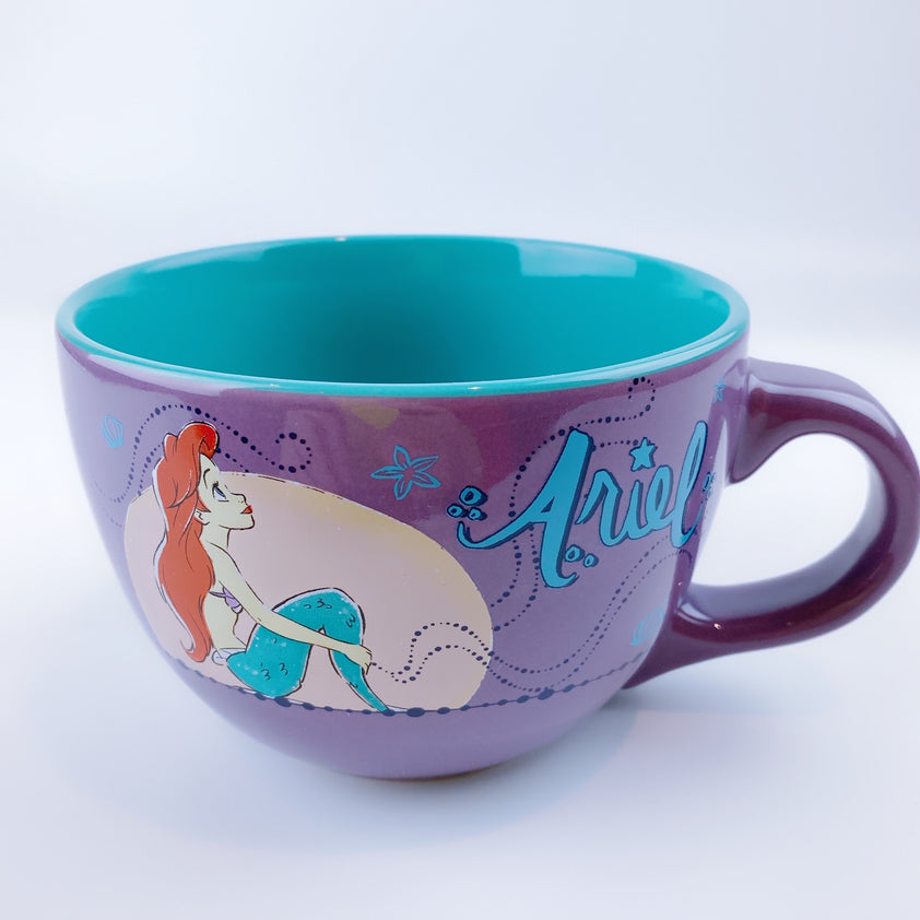 Disney The Little Mermaid 'Dreaming Ariel' Big Coffee Mug Cup 24oz - P ...