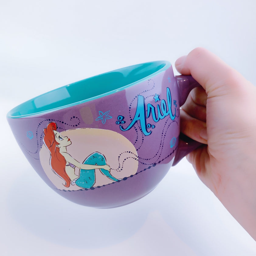 Disney The Little Mermaid 'Dreaming Ariel' Big Coffee Mug Cup 24oz - P ...