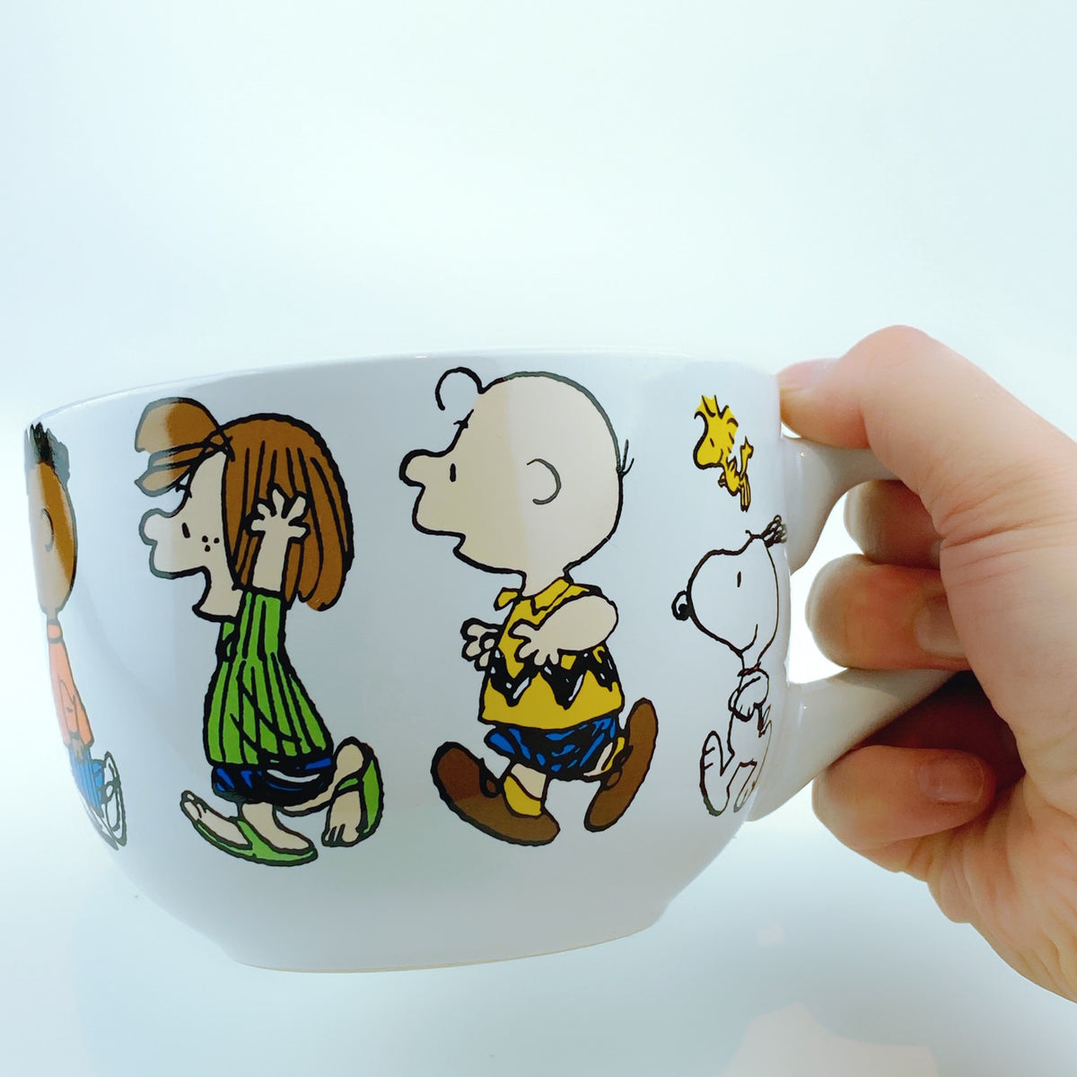 Peanuts Charlie Brown & Friends 'All Around' Ceramic Big Coffee Mug Cu ...