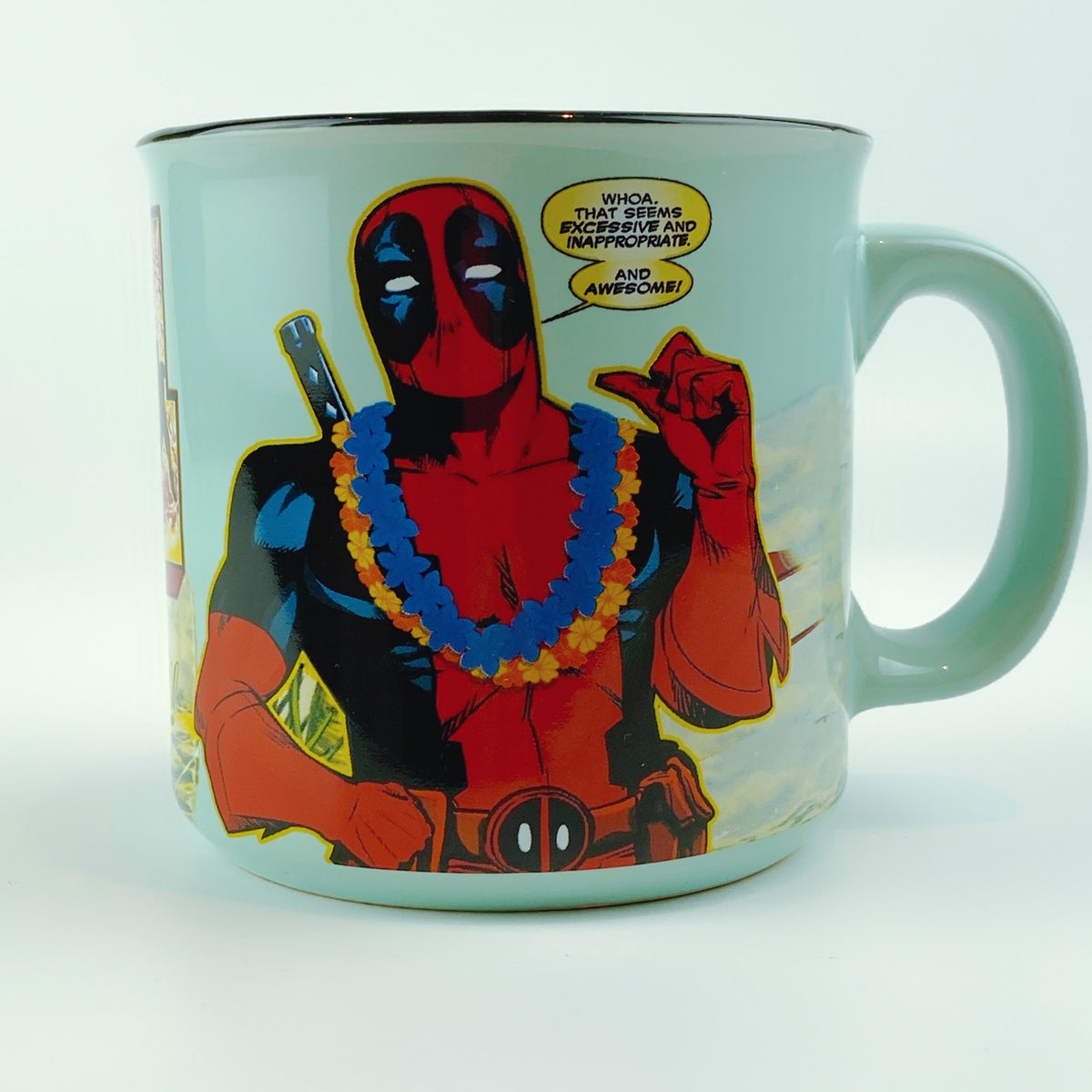 Marvel Deadpool Animated graphic Mint Large Size Mug Cup - Official Li ...