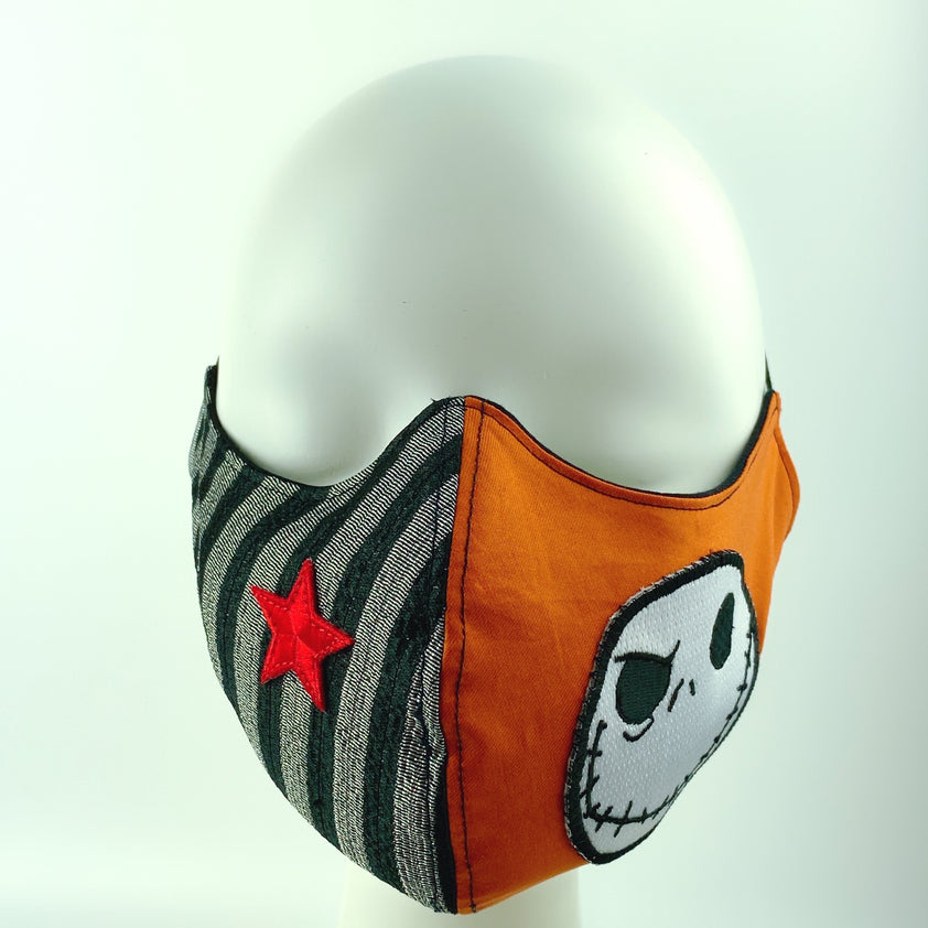 Mask 4 Protect The Nightmare Before Christmas Jack Skellington Face Ma ...
